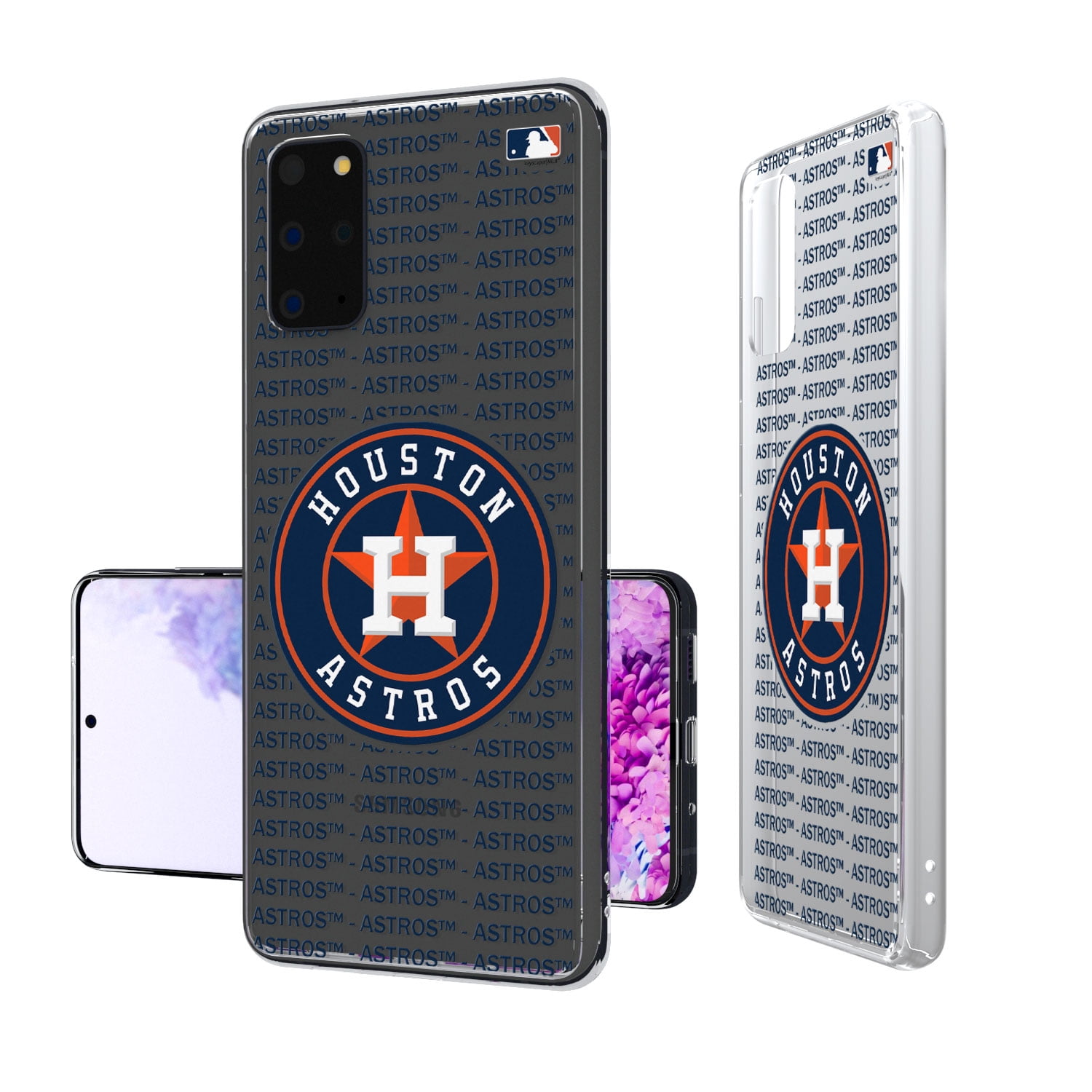 Houston Astros Galaxy Text Backdrop Clear Case - Walmart.com