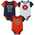 Houston Astros MLB Infant 3-Pack Onesies - Walmart.com