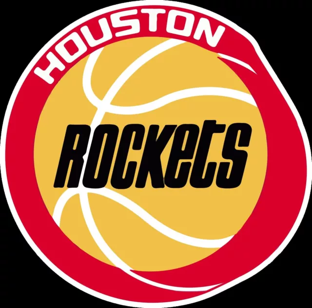 Houston Basketball Rocket Emblem Sticker Baseball Sticker, Football ...