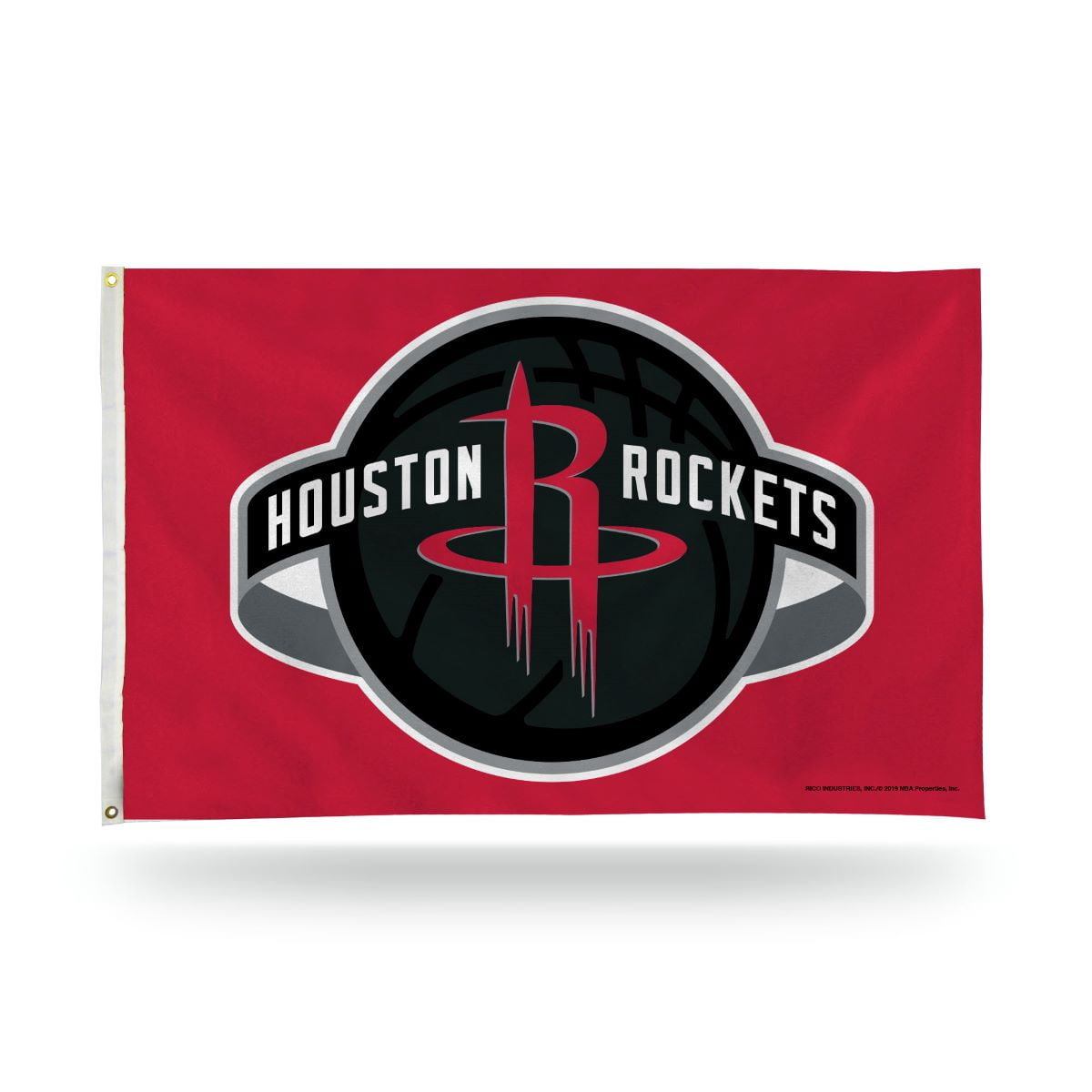 Houston Basketball Rockets Indoor / Outdoor 3x5 Banner Flag with ...