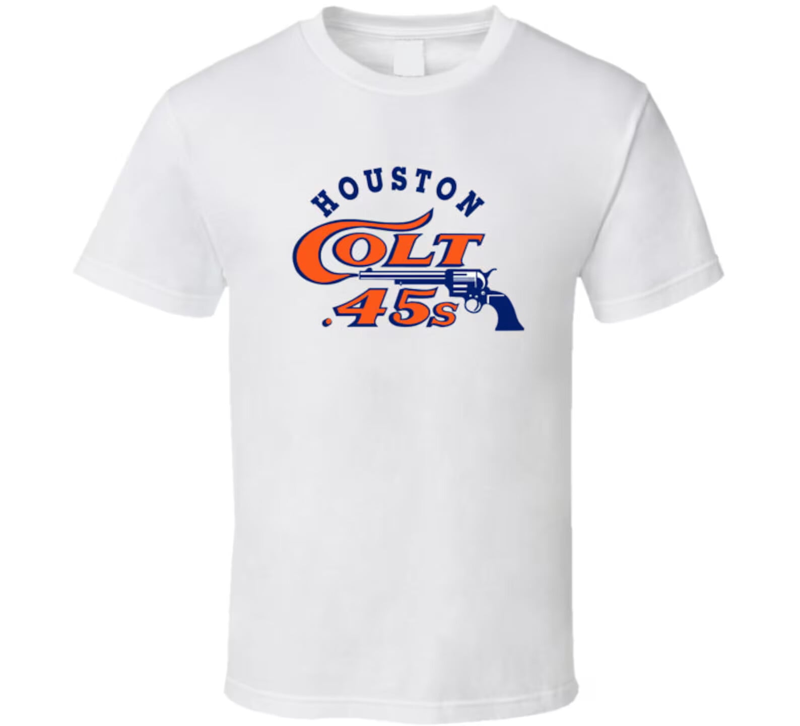 Houston Colt 45s Retro Logo Baseball Fan T-Shirt Cotton S-4XL - Walmart.com