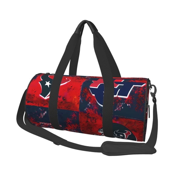 Houston Custom Large Duffel Bags, Football Team Themed Fan Gym Bags ...