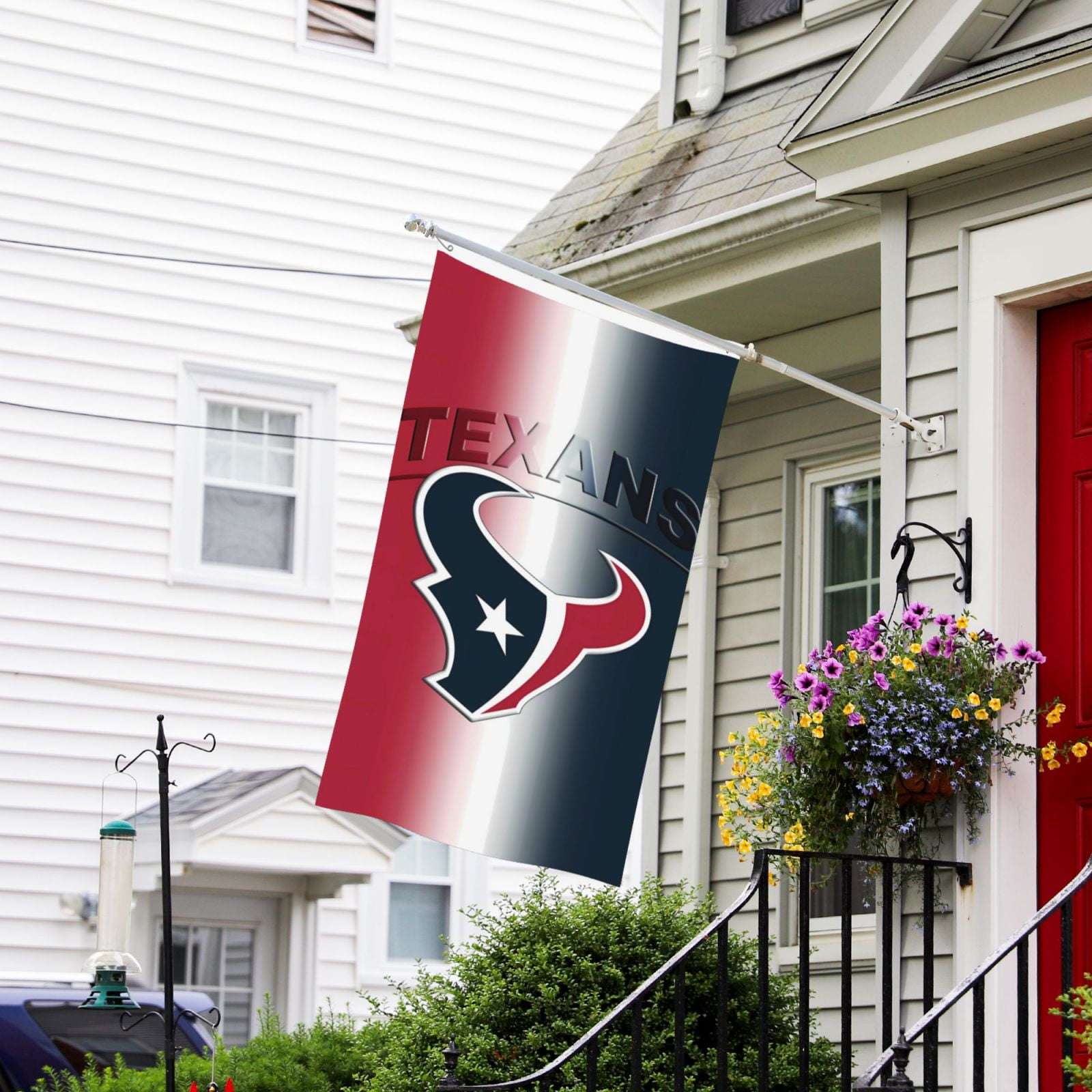 Houston Custom Vertical Double Sided Flag 3x5FT, American Football Team ...