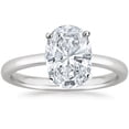 Houston Diamond District 1 to 5 Carat Lab Grown Solitaire Oval Cut IGI ...