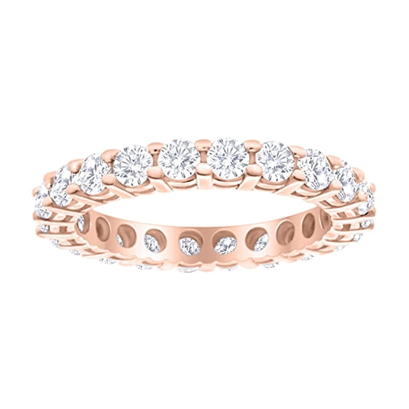 Houston Diamond District 1.5 Carat Round Diamond Ladies Eternity ...
