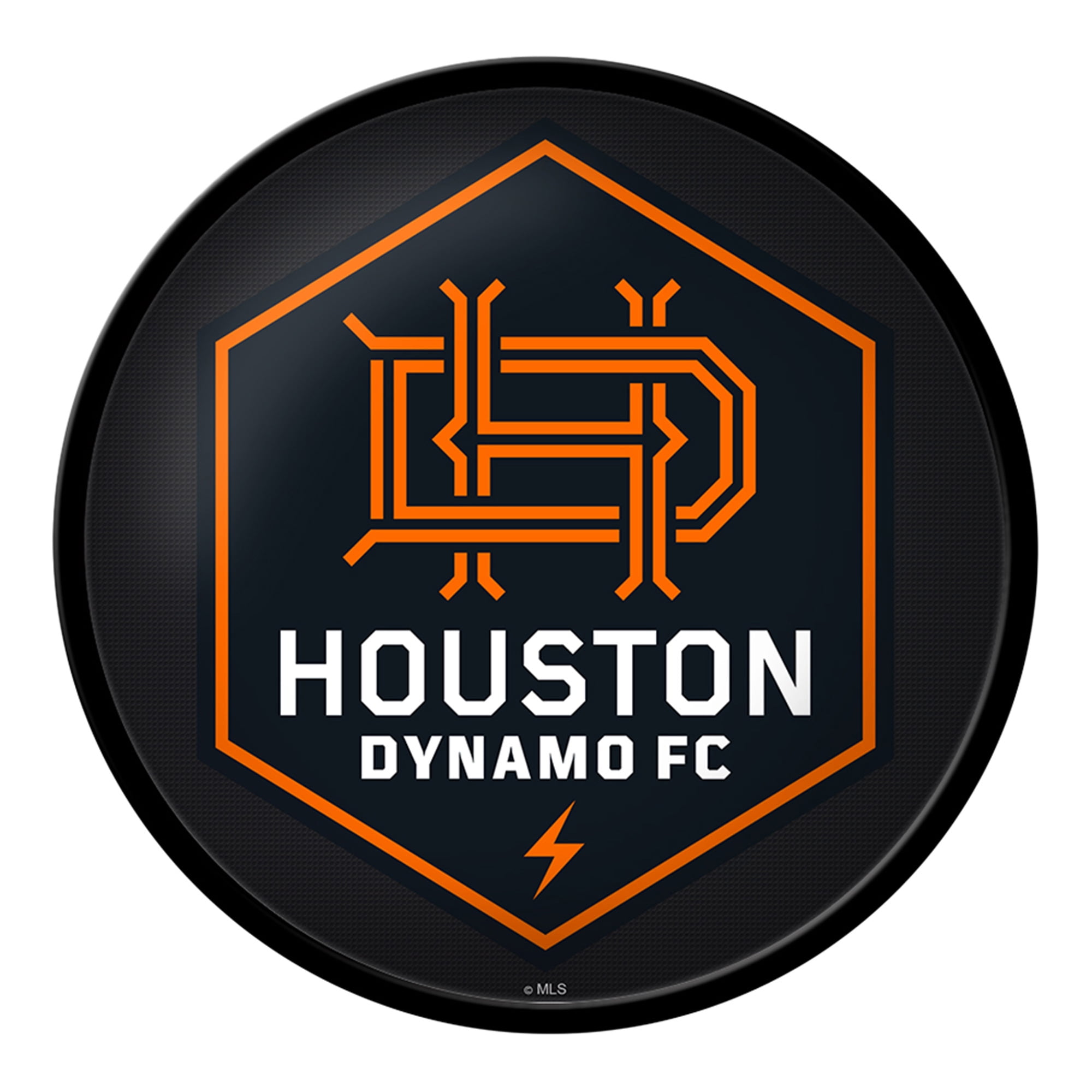 Houston Dynamo FC 17.5" Modern Disc Wall Sign - Walmart.com