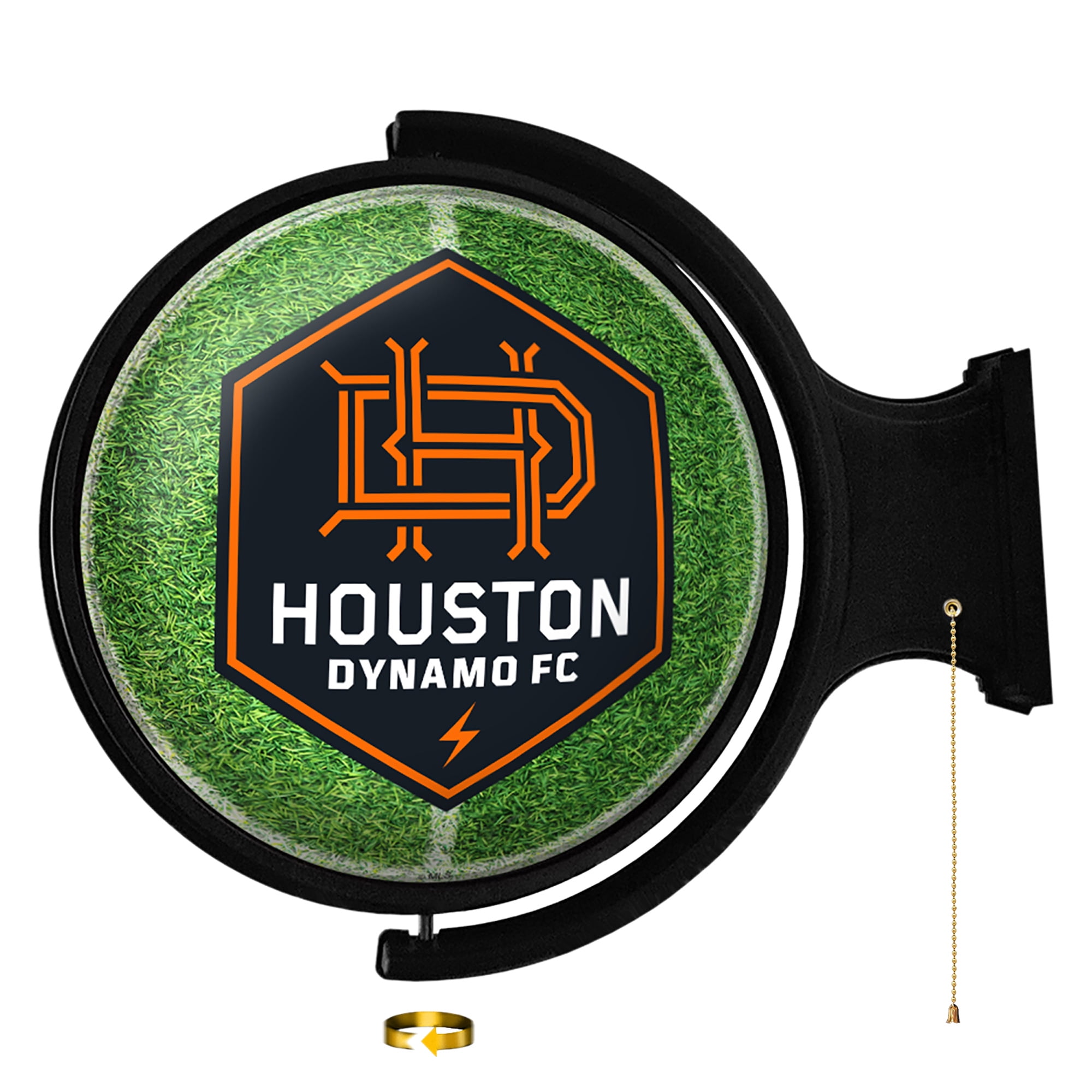 Houston Dynamo FC 21'' x 23'' Rotating Lighted Field Wall Sign ...