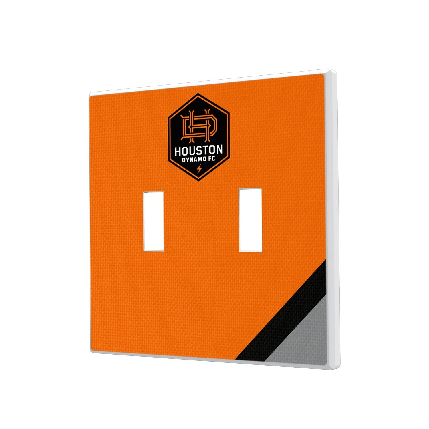 Houston Dynamo FC Diagonal Stripe Design Double Toggle Lightswitch ...