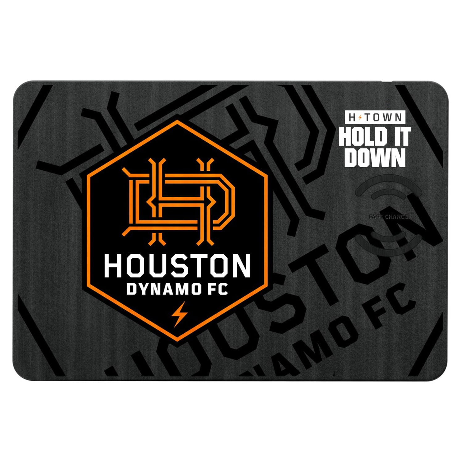 Houston Dynamo FC Mono Tilt Logo Wireless Charger & Mouse Pad - Walmart.com