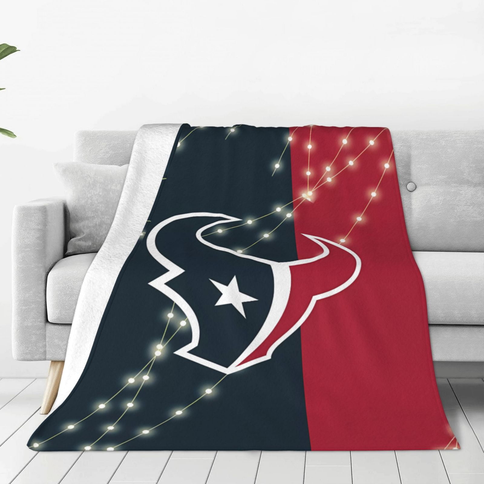 Houston Football Team-Themed Ultra-Soft Micro Fleece Blanket - Micro ...