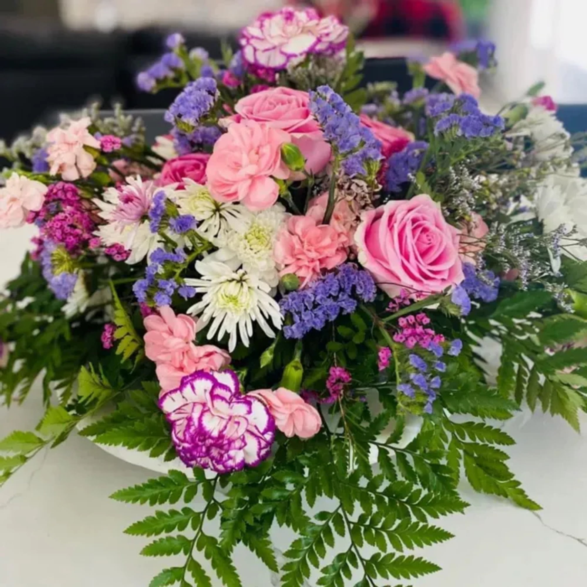 Houston Fresh Flowers Center Peace Flowers for Any Event - Standard ...