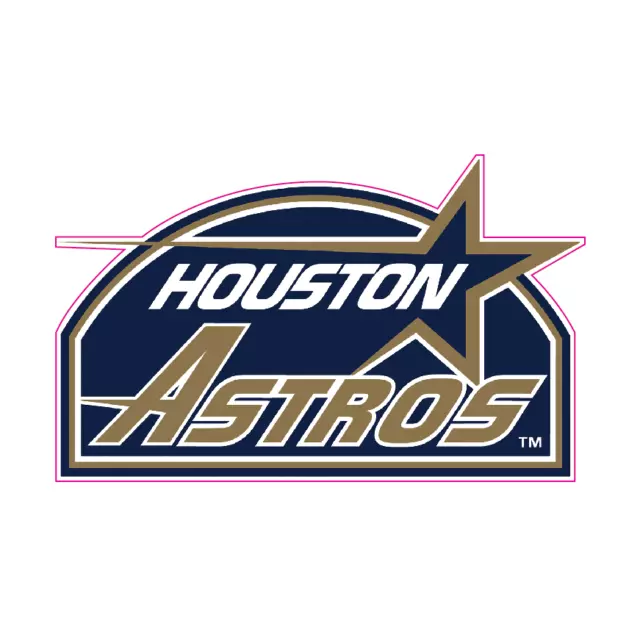 Houston Houston Baseball Team Sticker Decal Vintage Logo Car Truck ...