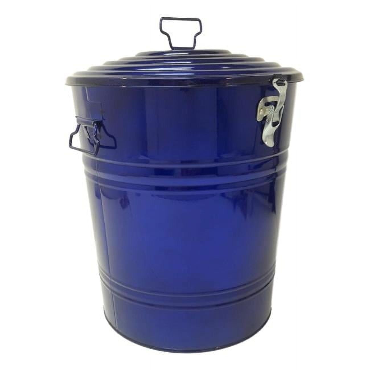 Houston Int'l Trading Enameled Galvanized Steel Storage Container ...