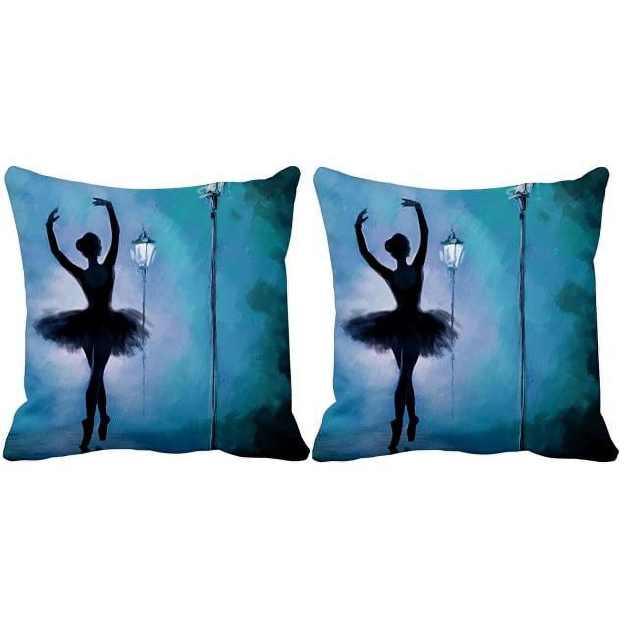 Houston International Trading RH-526 S-2 18 x 18 in. Square Indoor & Outdoor Ballerina Throw ...