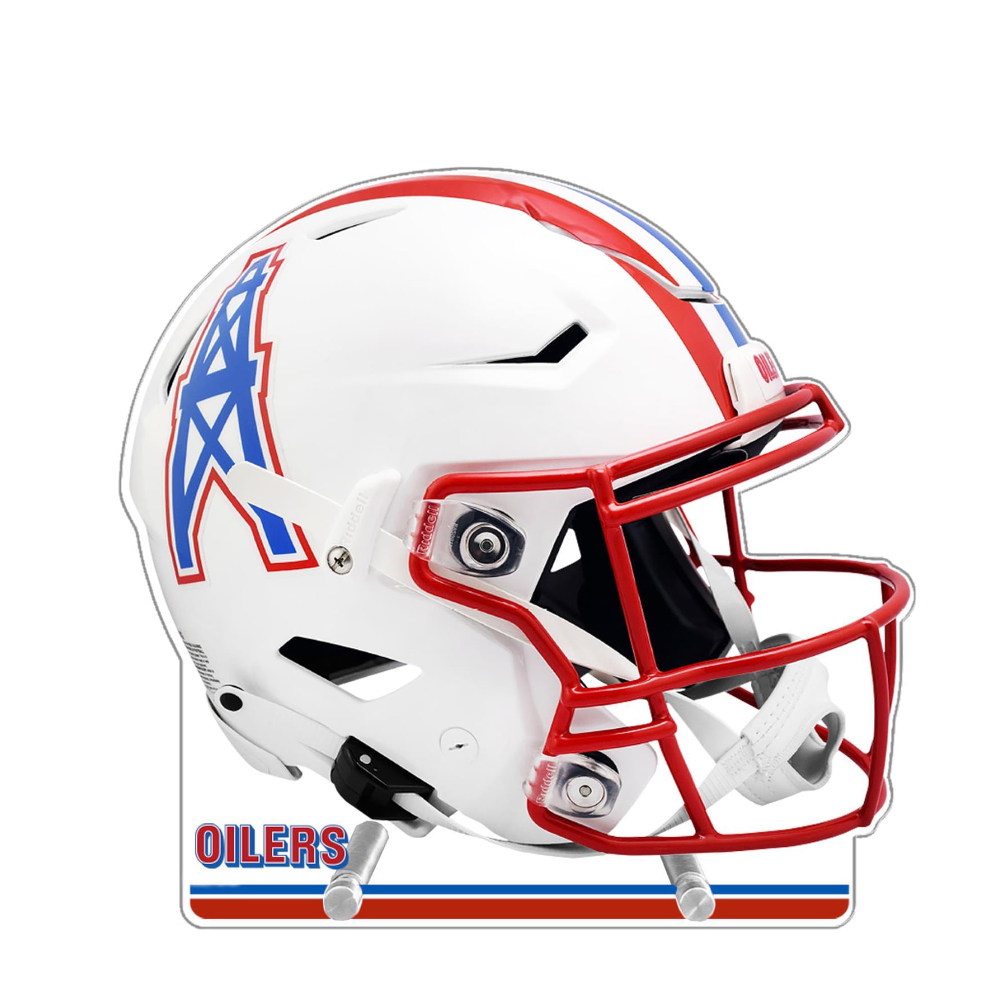 Houston Oilers 13" Speed Helmet Acrylic Plaque - Walmart.com