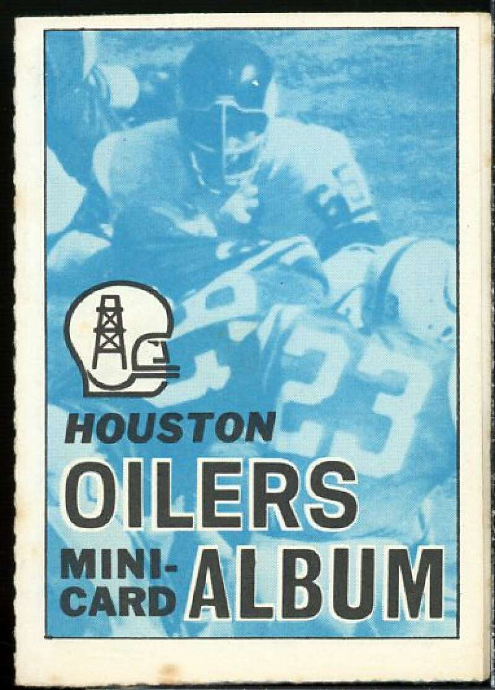 Houston Oilers Card 1969 Topps Mini-Albums Inserts #21 - Walmart.com