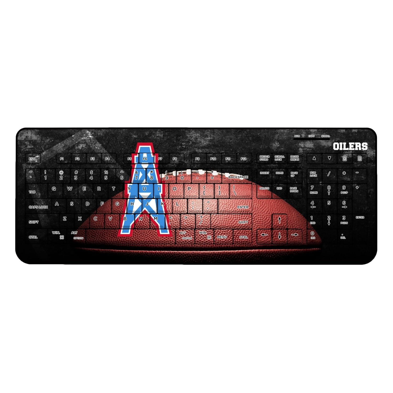 Houston Oilers Legendary Design Wireless Keyboard - Walmart.com