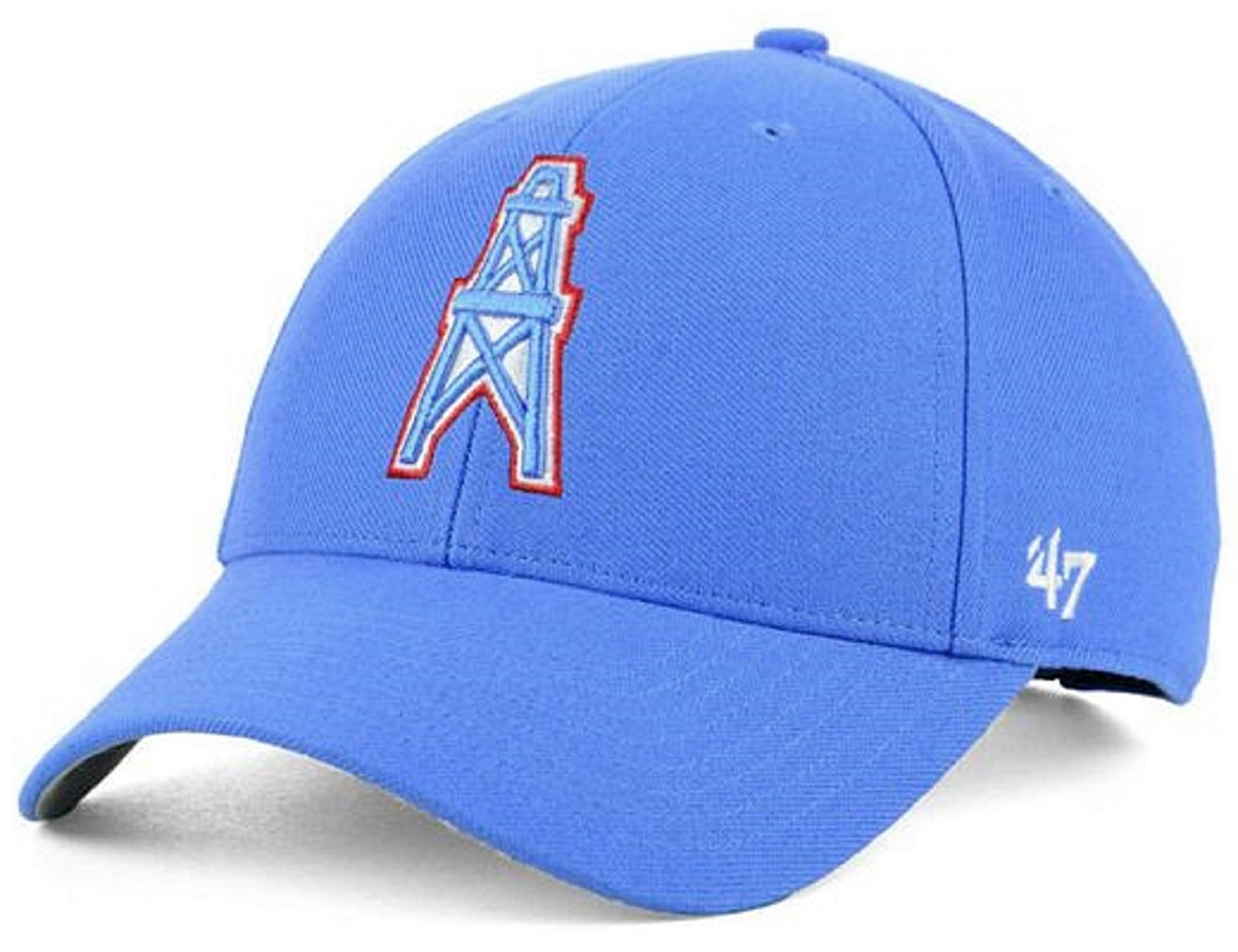 Houston Oilers MVP Periwinkle Legacy Throwback Hat Cap Adult Men's ...