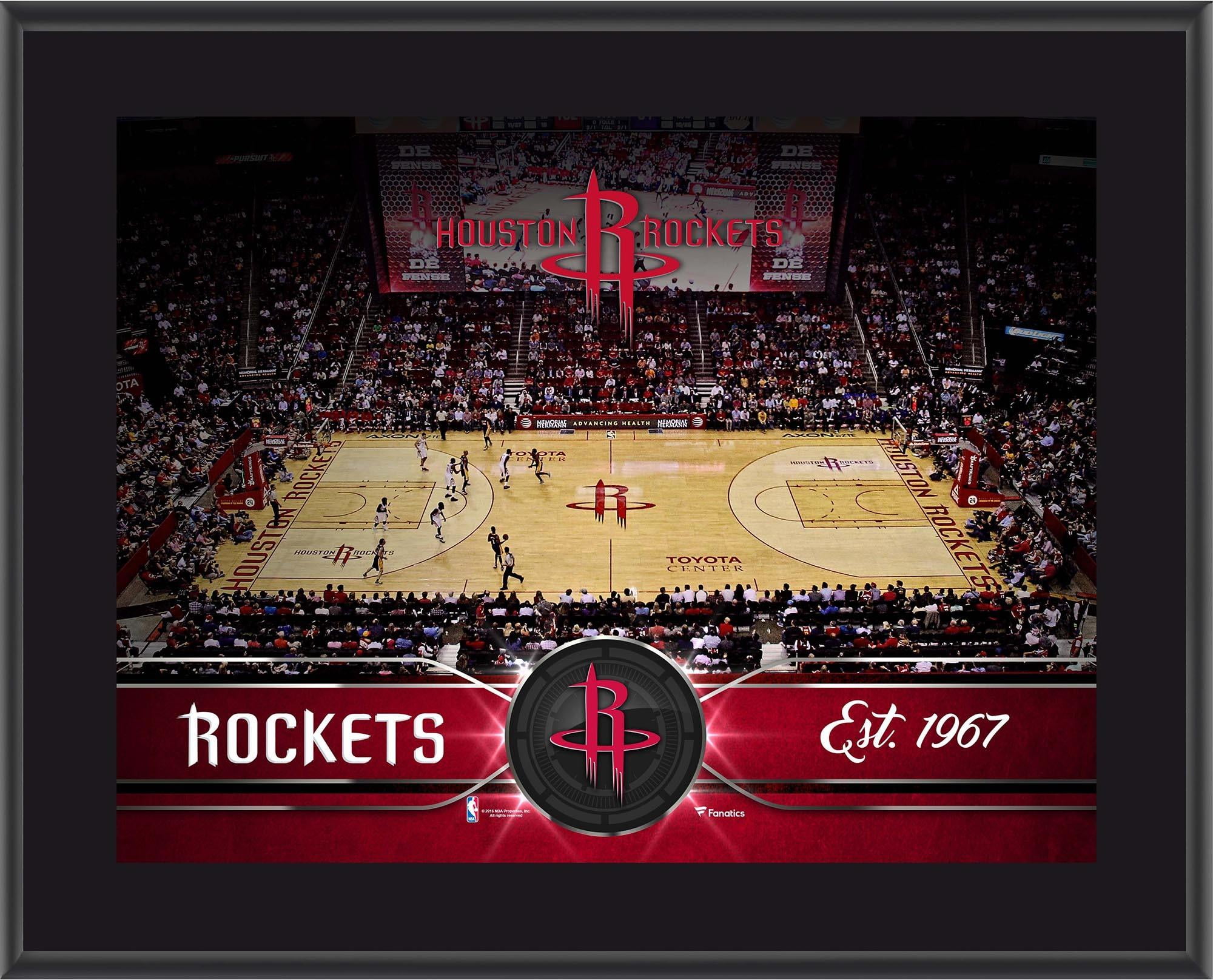 Houston Rockets 10.5" x 13" Sublimated Team Stadium Plaque - Walmart.com