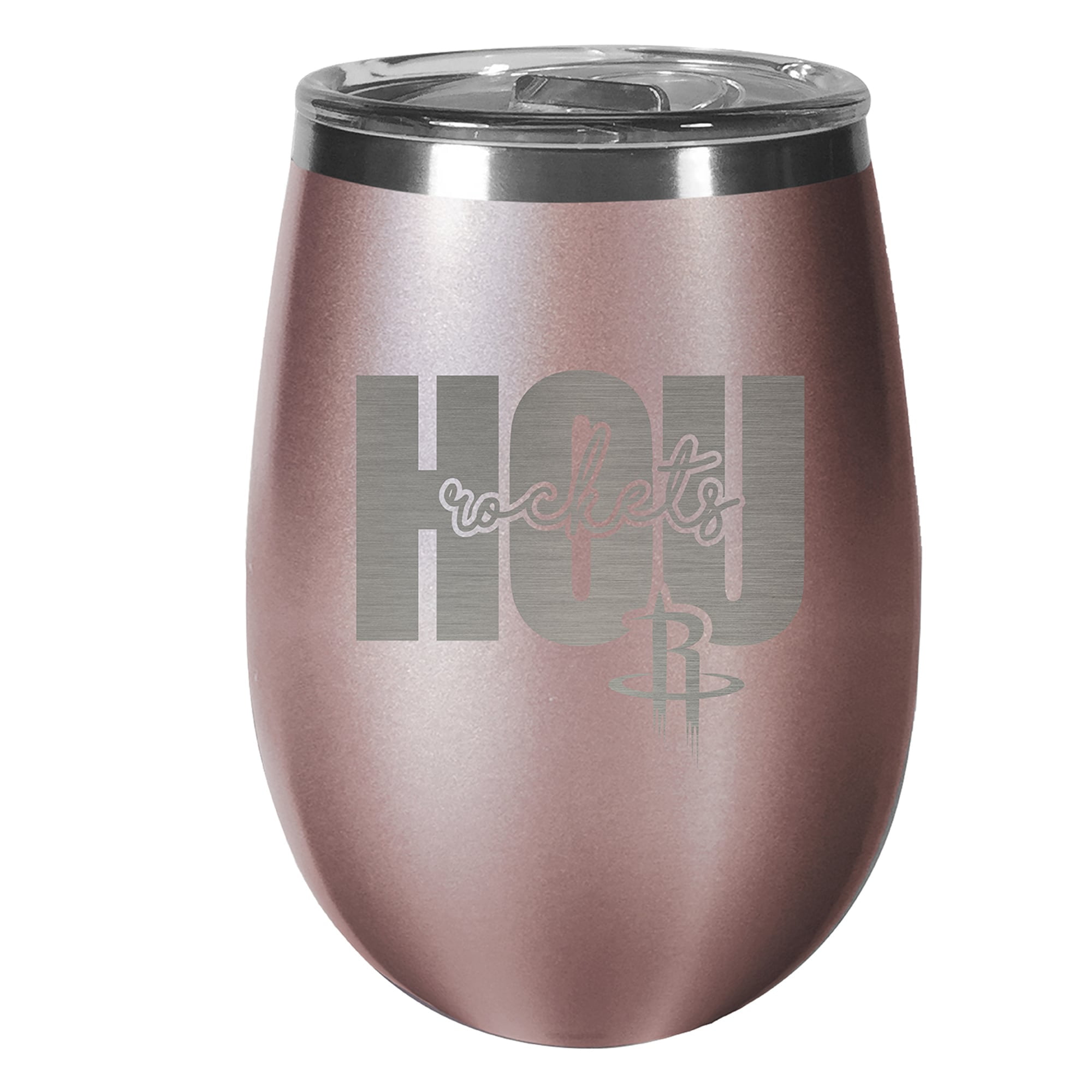 Houston Rockets 10oz. Rose Gold Wine Tumbler - Walmart.com