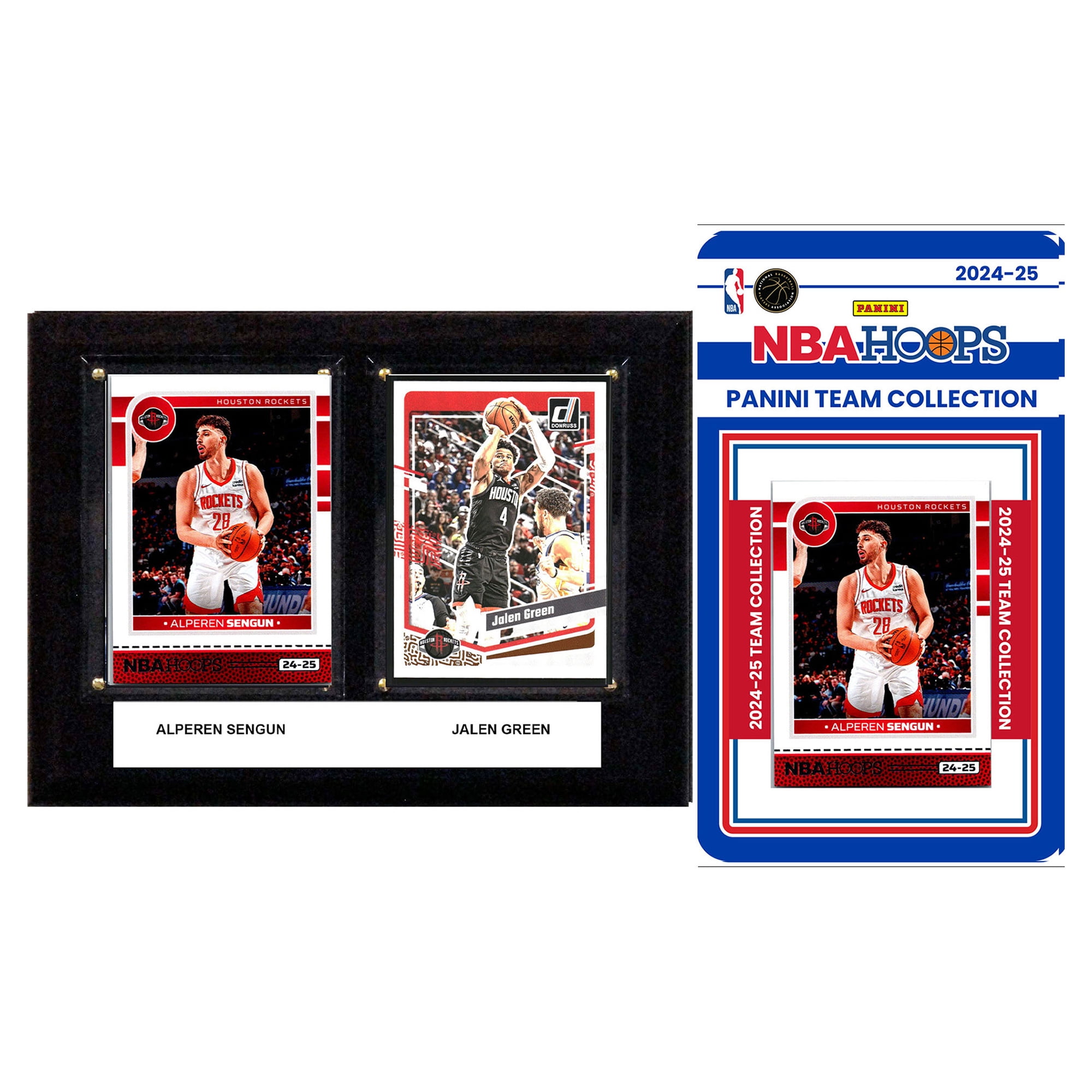 Houston Rockets 6" x 8" Player Plaque & 2024 Team Trading Card Set ...