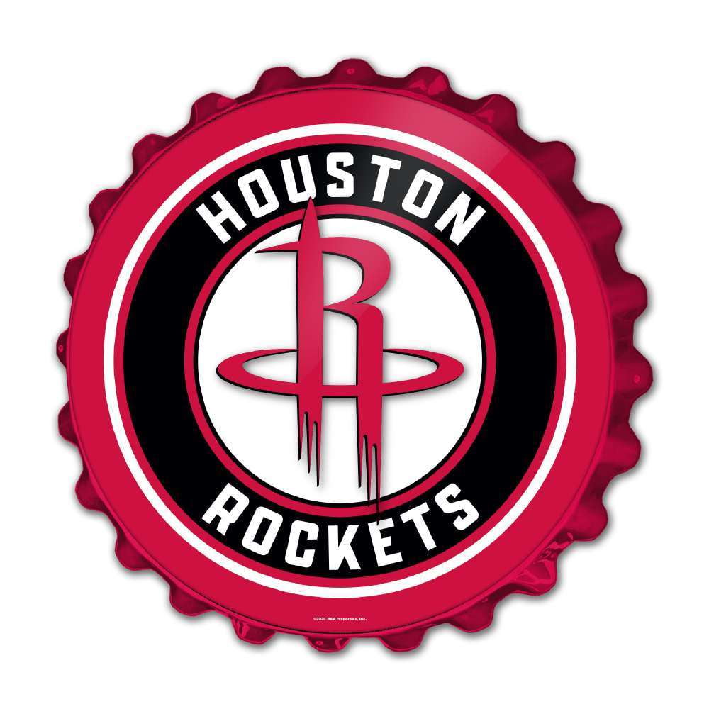 Houston Rockets: Bottle Cap Wall Sign - Walmart.com