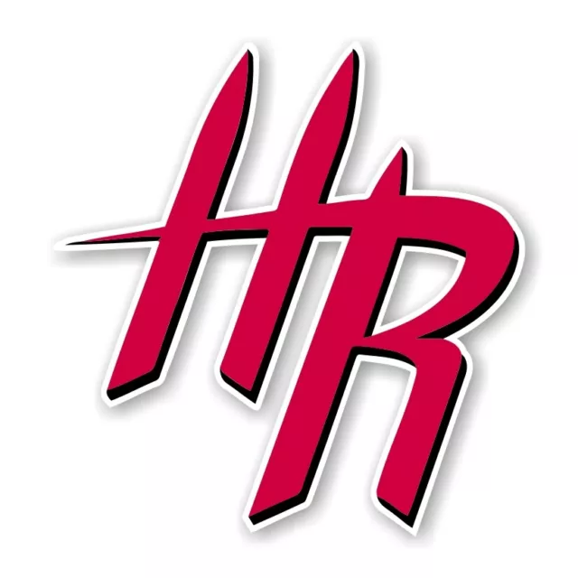 Houston Rockets Hr Sticker Phone Decal Water Bottle Stickers Car Decals ...
