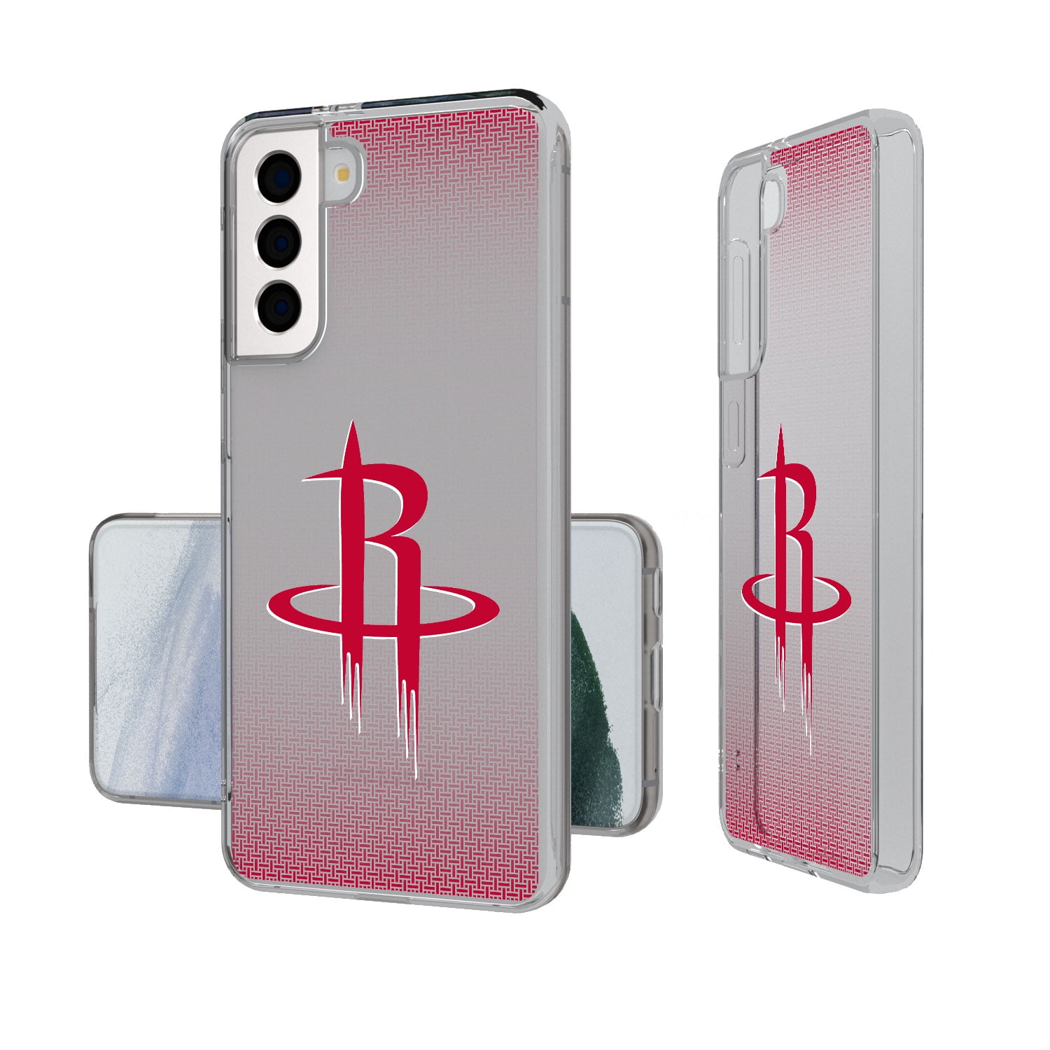 Houston Rockets Linen Logo Galaxy Clear Case - Walmart.com