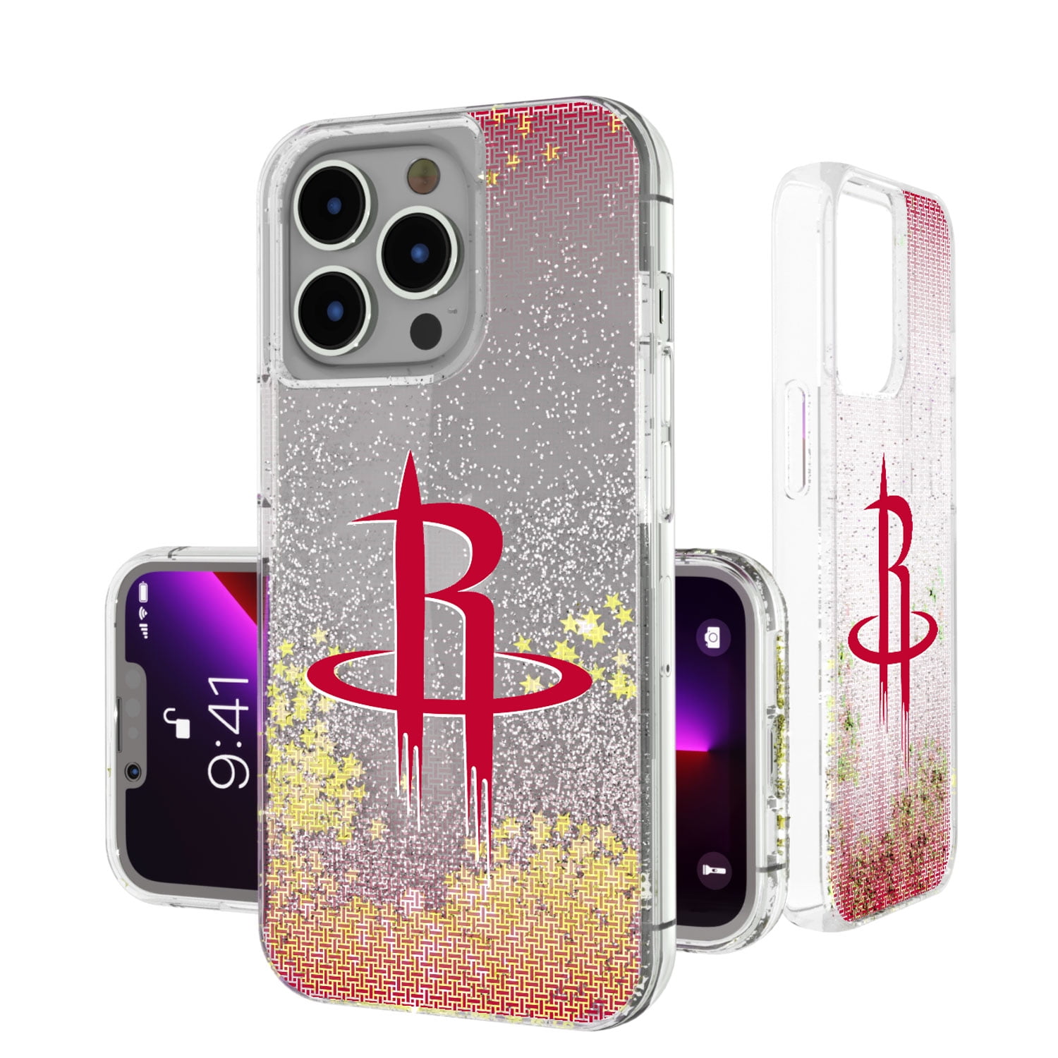 Houston Rockets Linen Logo iPhone Glitter Case - Walmart.com