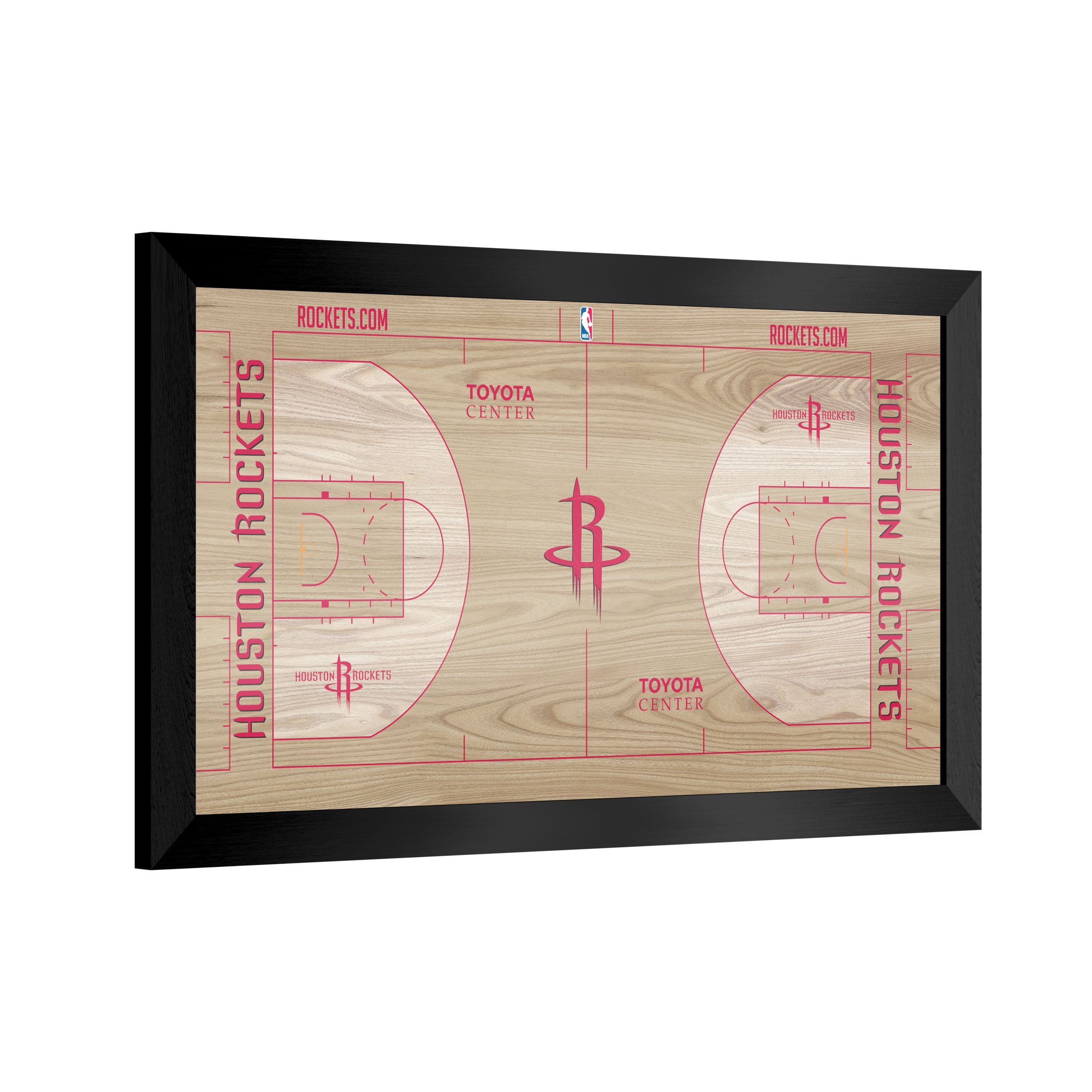 Houston Rockets Logo Wall Plaque Black Frame - Ready to Hang - Walmart.com