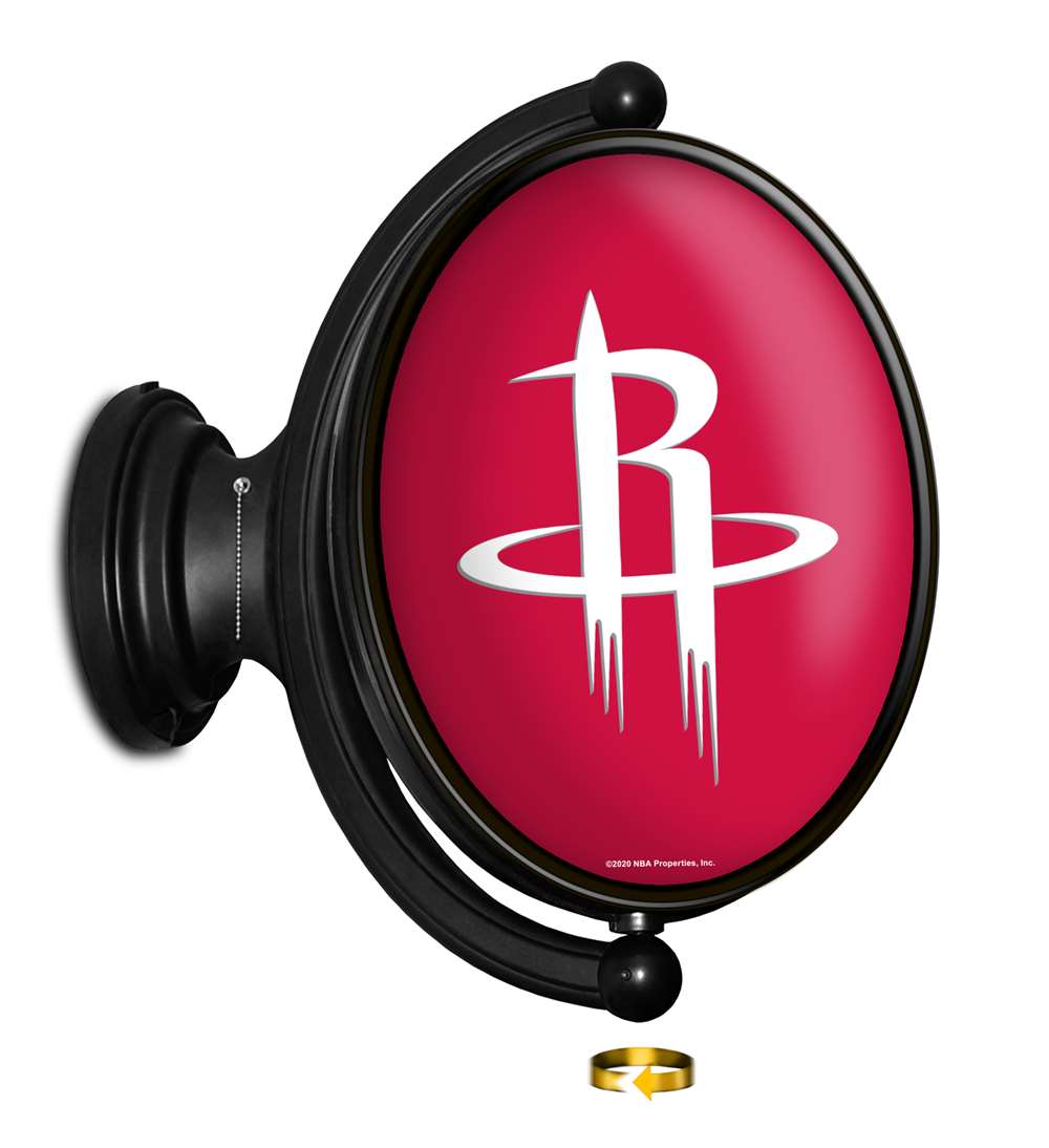 Houston Rockets: Original Oval Rotating Lighted Wall Sign - Walmart.com