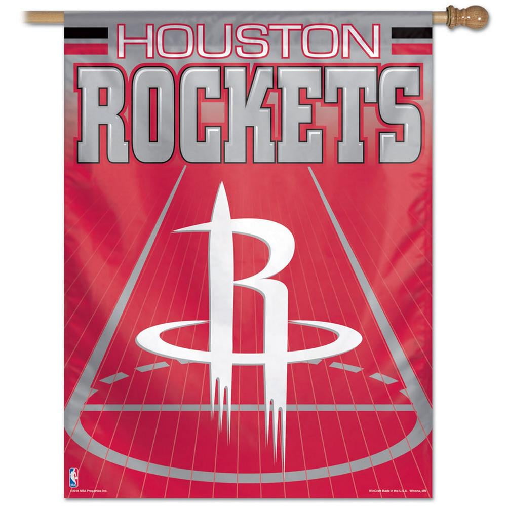 Houston Rockets Vertical Outdoor House Flag - Walmart.com