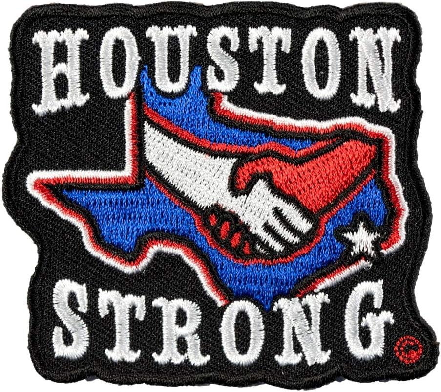 Houston Strong Holding Hands Patch, Texas State Patches - Walmart.com