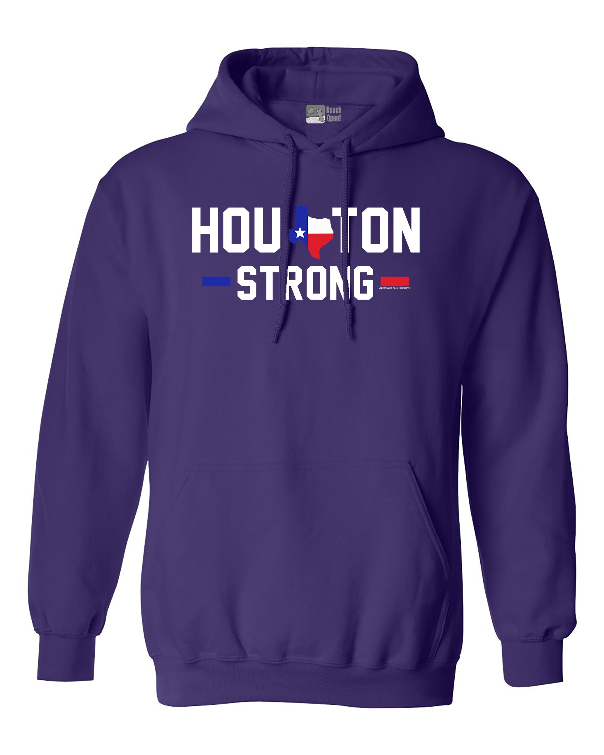 Texas Strong Map USA Survivor 2017 DT Sweatshirt Hoodie - Walmart.com