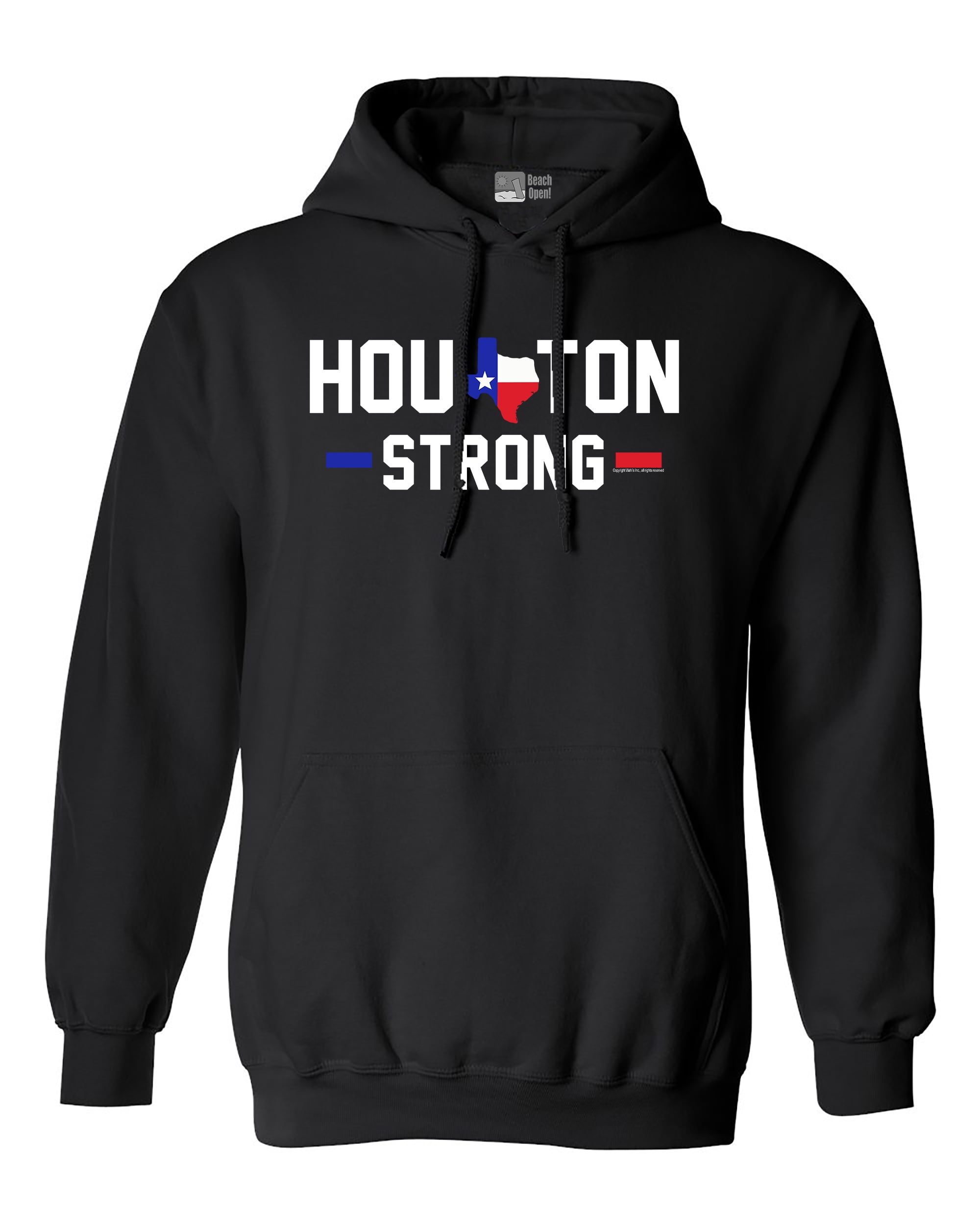 Houston Strong Map 2017 Survivor DT Sweatshirt Hoodie - Walmart.com