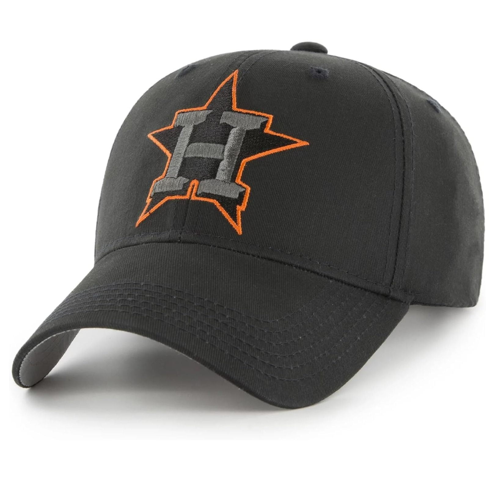 Houston Team MVP Hat Classic Edition Adjustable Structured Solid (Black ...