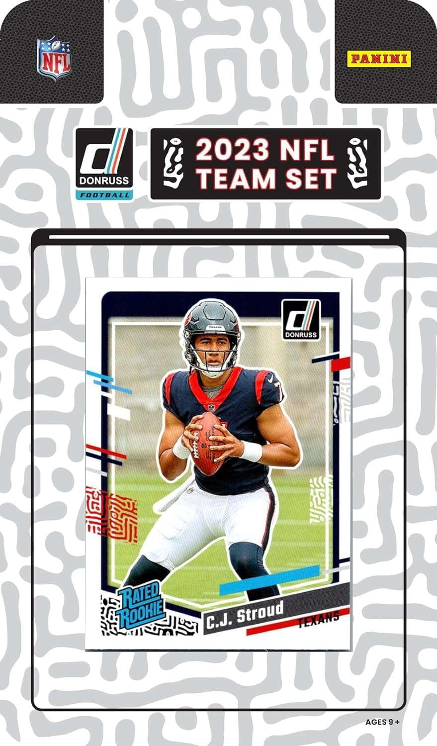 Walmart: Houston Texans 2023 Donruss Factory Sealed Team Set - NFL ...