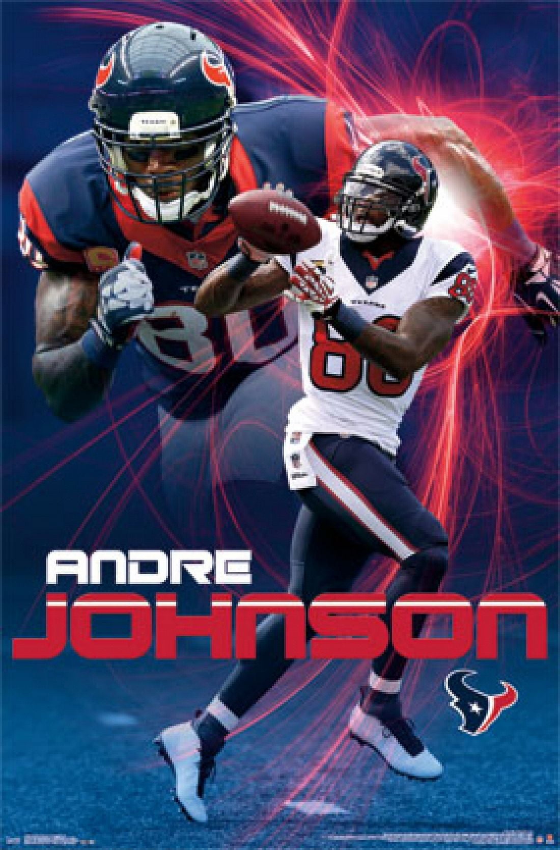 Houston Texans - Andre Johnson 2014 Poster Print (24 x 36) - Walmart.com