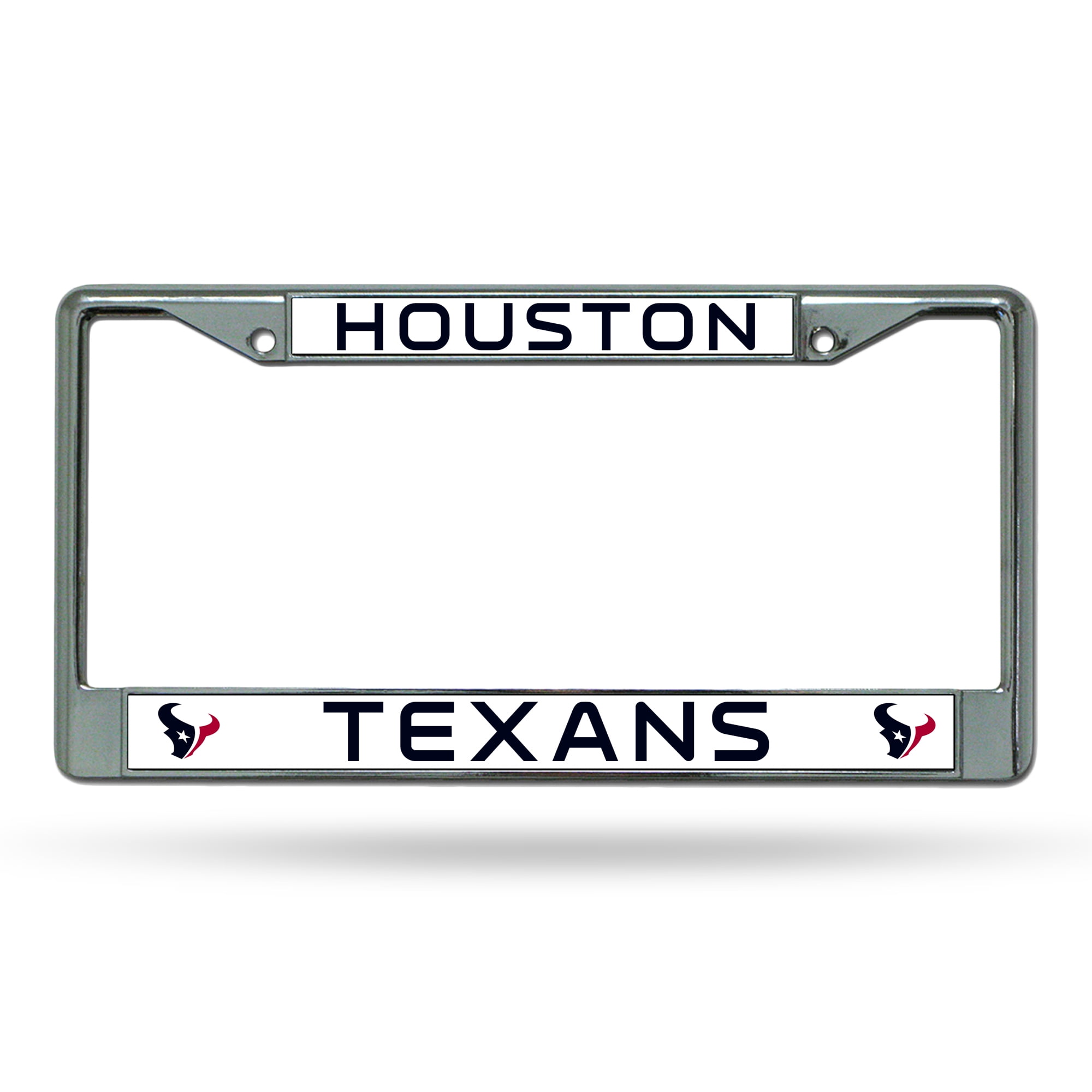 Houston Texans Chrome License Plate Frame - Walmart.com