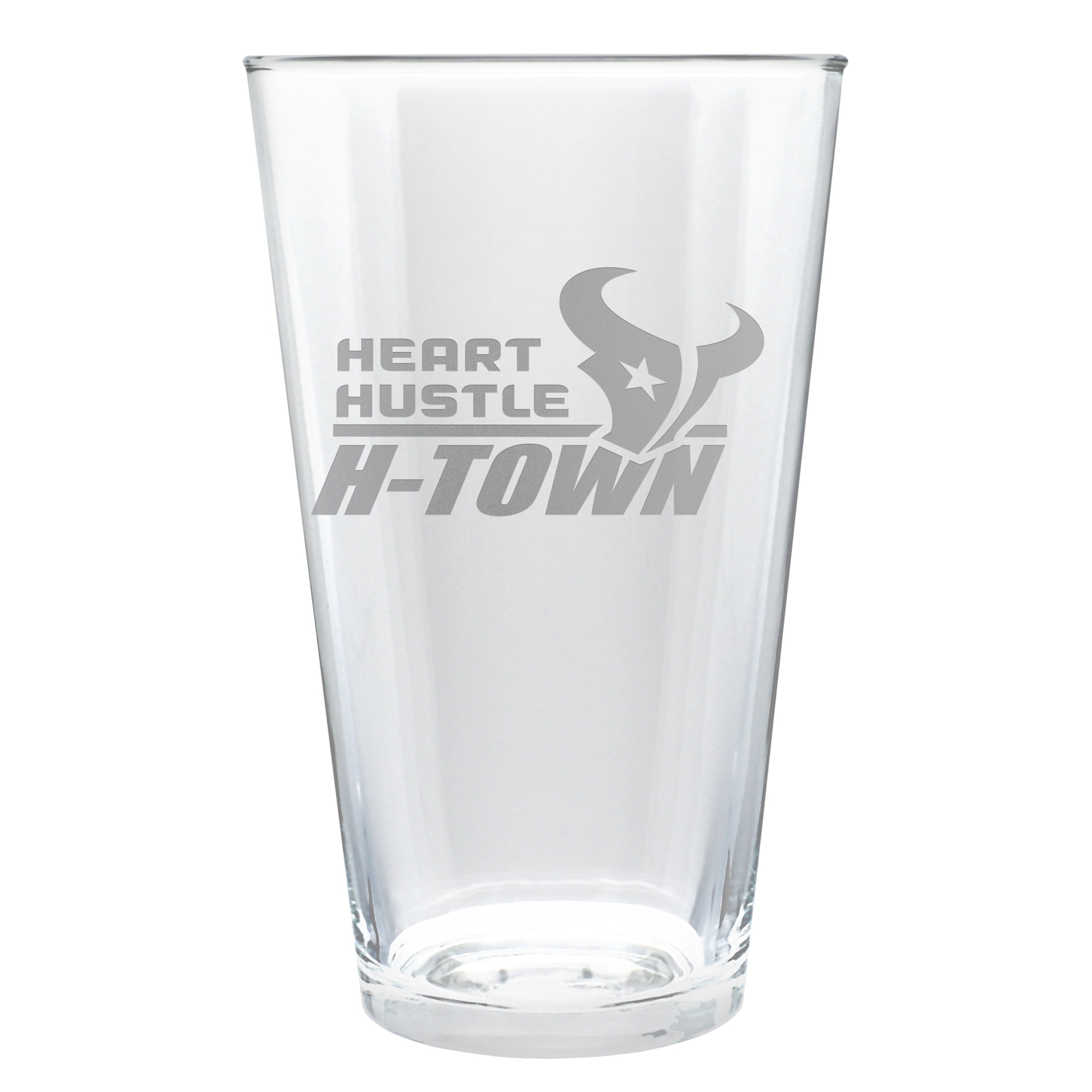 Houston Texans Etched 16oz. Rally Cry Pint Glass - Walmart.com