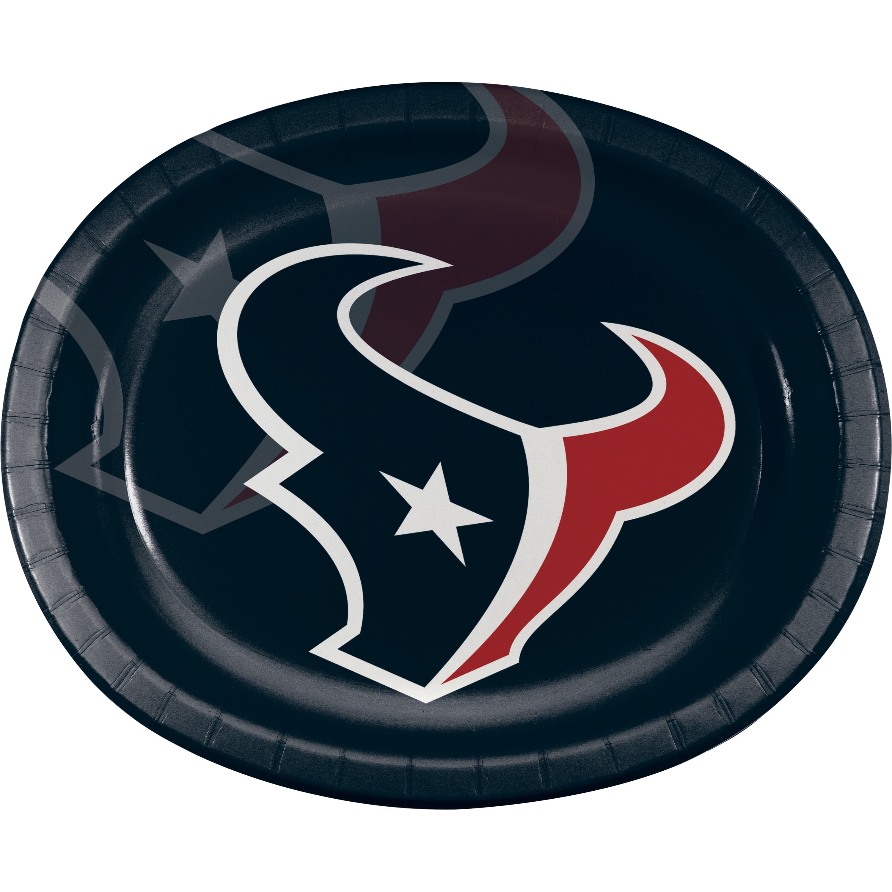 Houston Texans Oval Paper Plates, 24 Count - Walmart.com