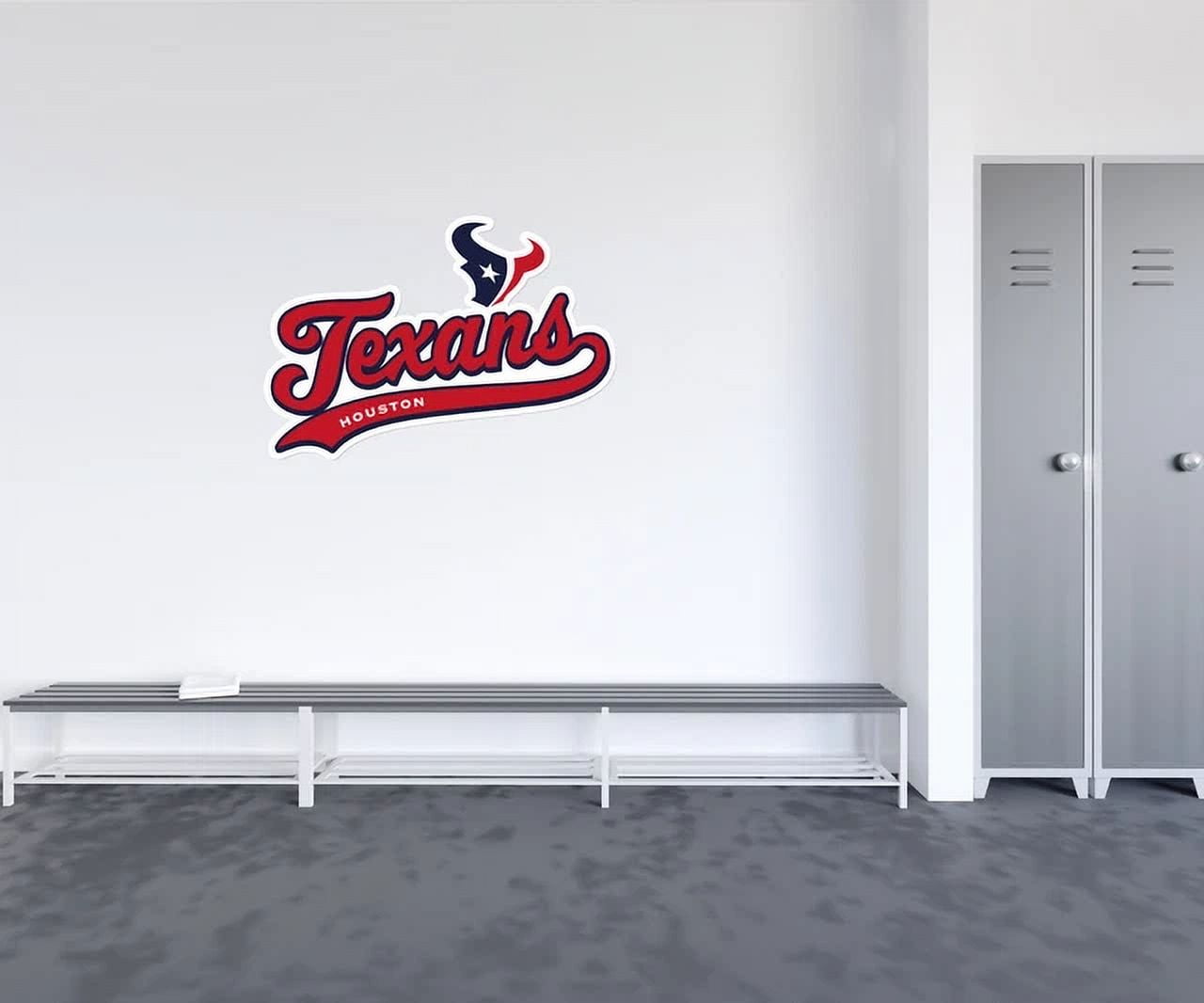 Houston Texans Slogan Football Sport Sticker Wall Decor Phone Decal ...