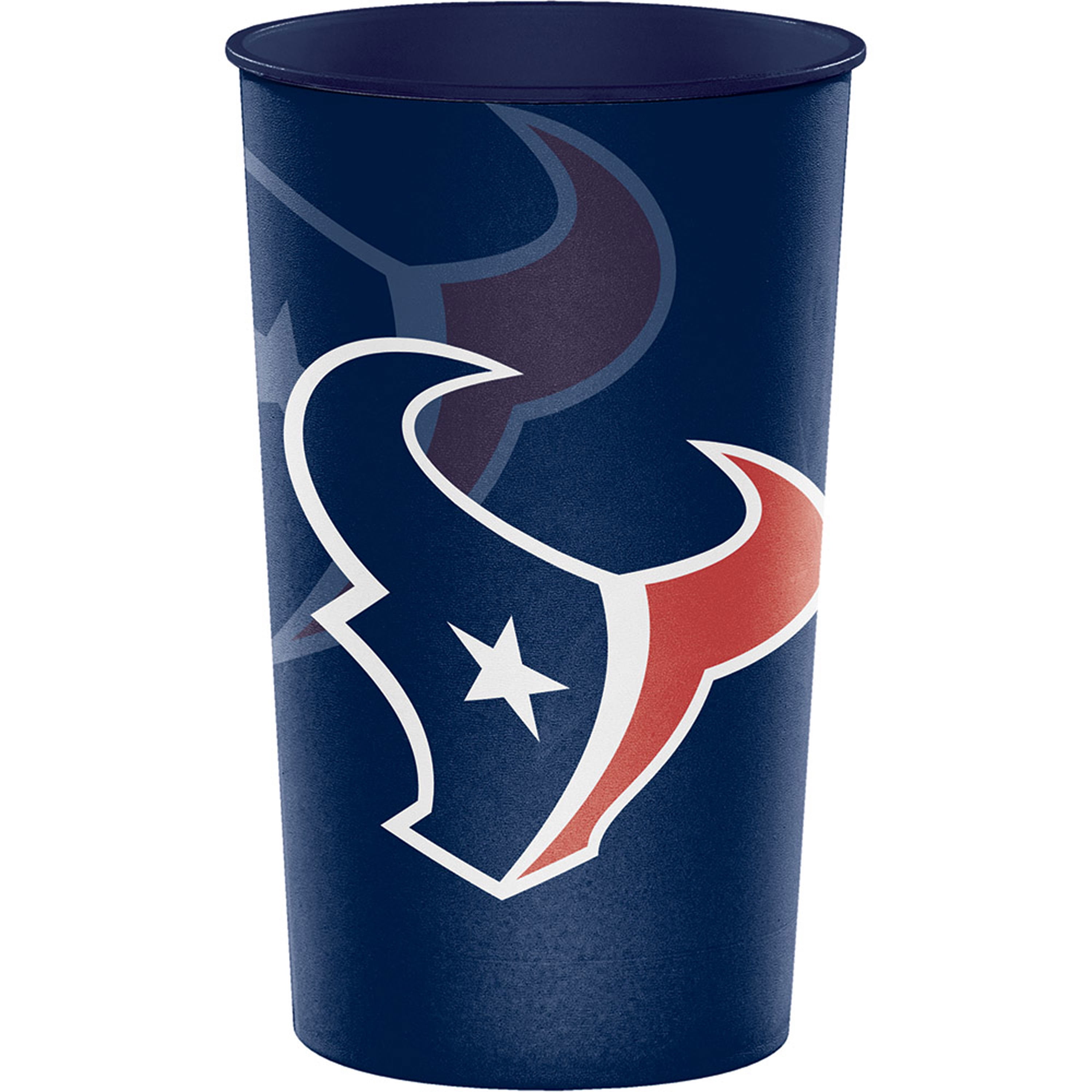 NFL Houston Texans Plastic Souvenir Cups 22 oz 8 Count for Tailgating ...