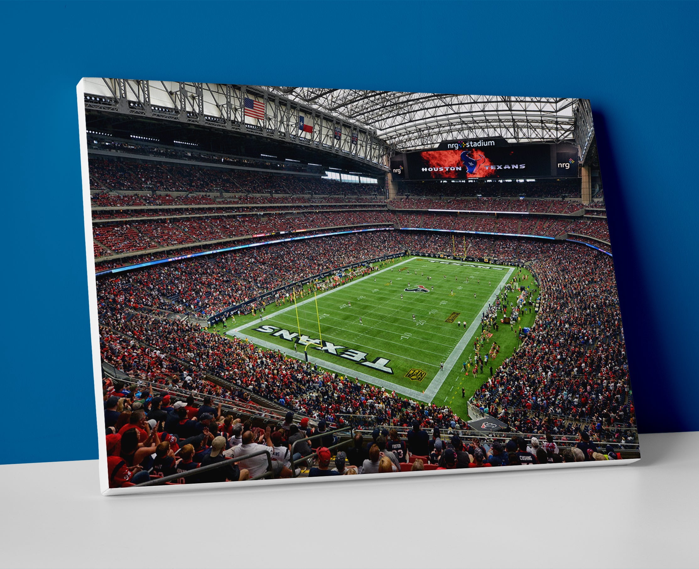 Houston Texans Stadium Poster or Wrapped Canvas - Walmart.com