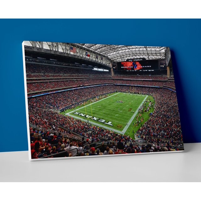 Houston Texans Stadium Poster or Wrapped Canvas - Walmart.com