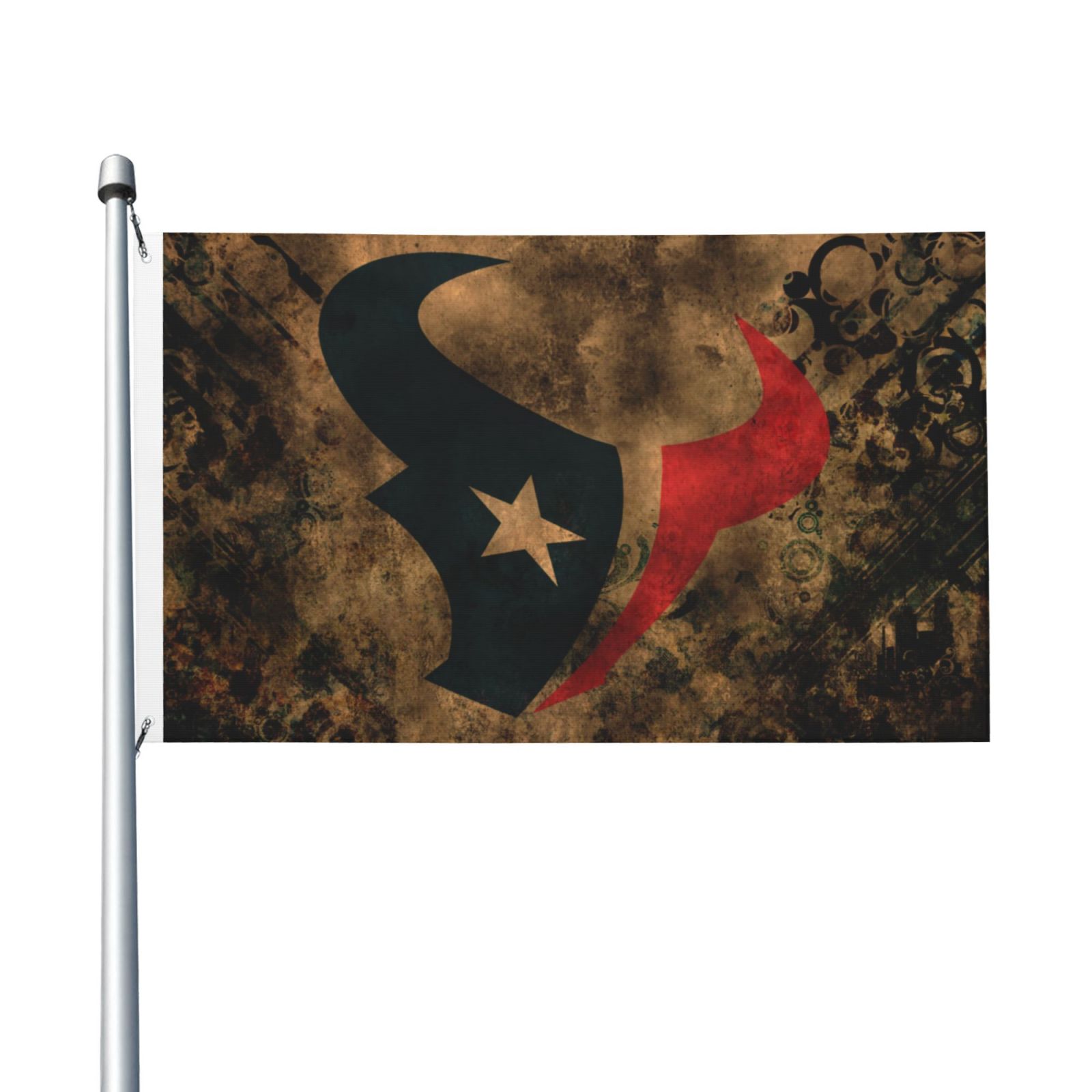 Texans football team Support Flag Double Sided Outdoor Decorative Flag ...