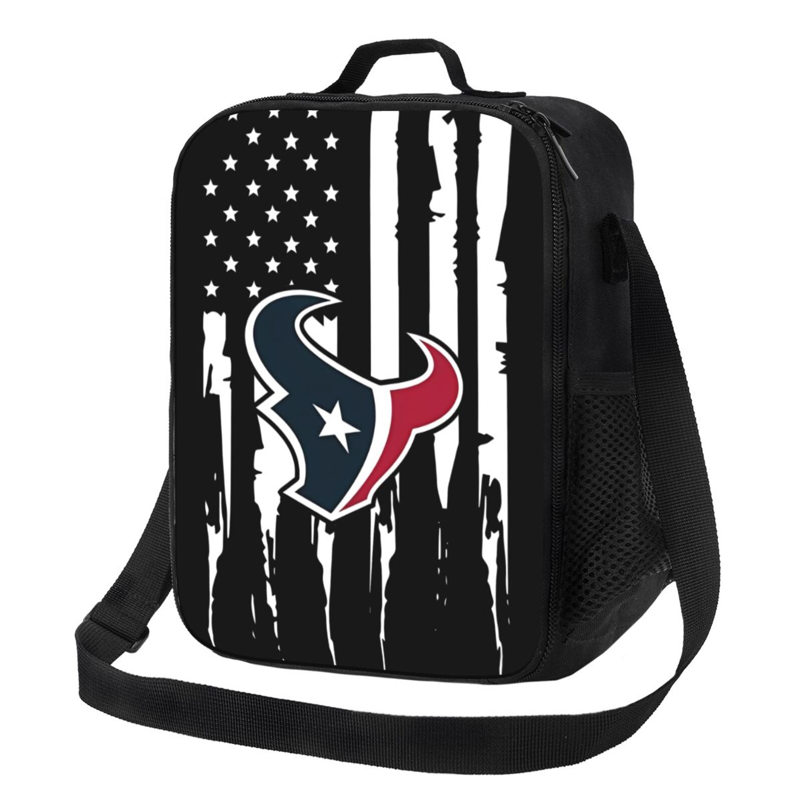 Texans football team Team Lunch Box Insulation Single Shoulder Hand ...