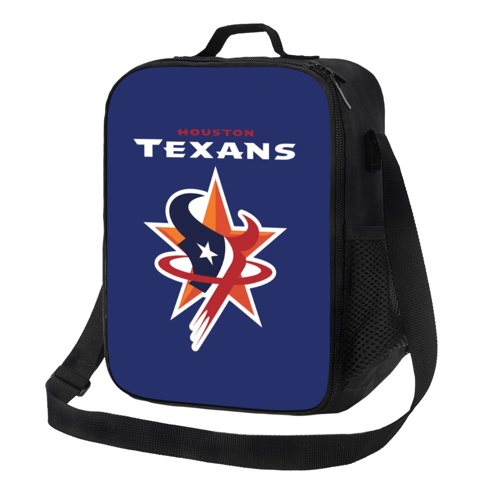 Texans football team Team Lunch Box Insulation Single Shoulder Hand ...