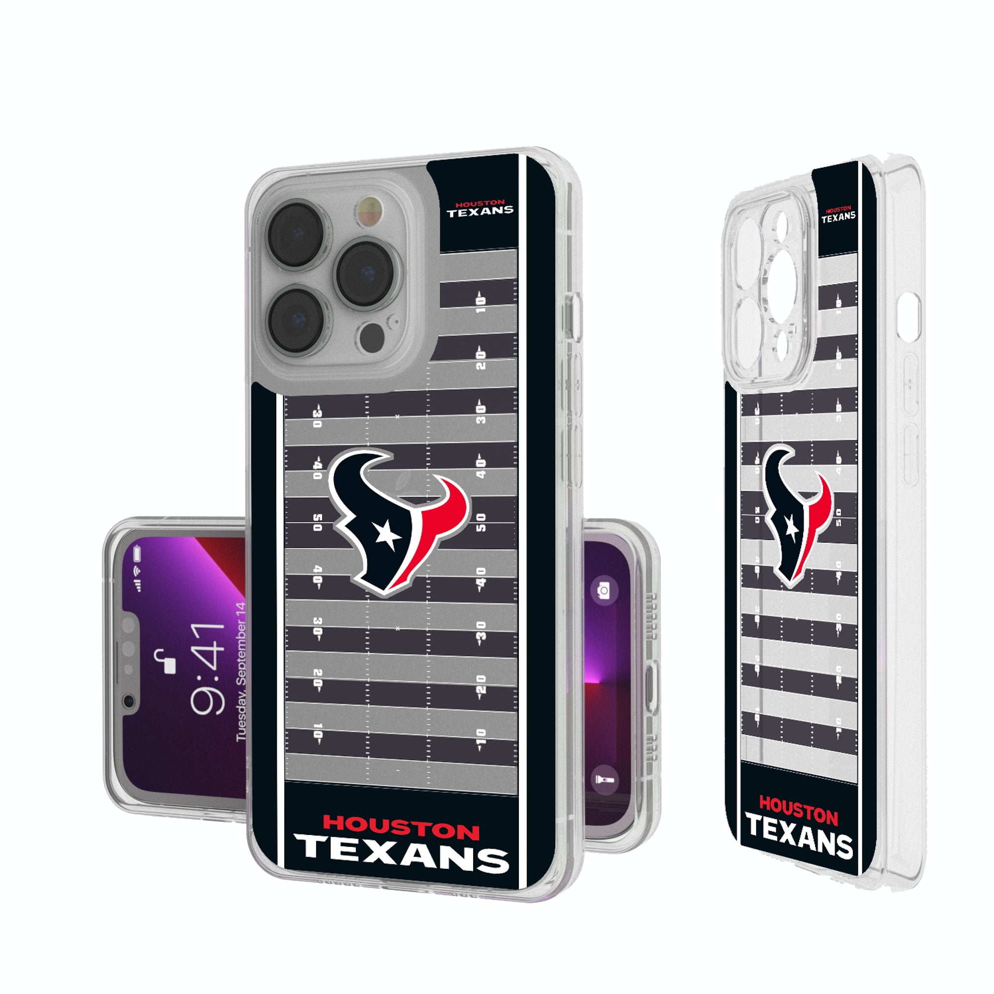 Houston Texans iPhone Clear Field Design Case - Walmart.com