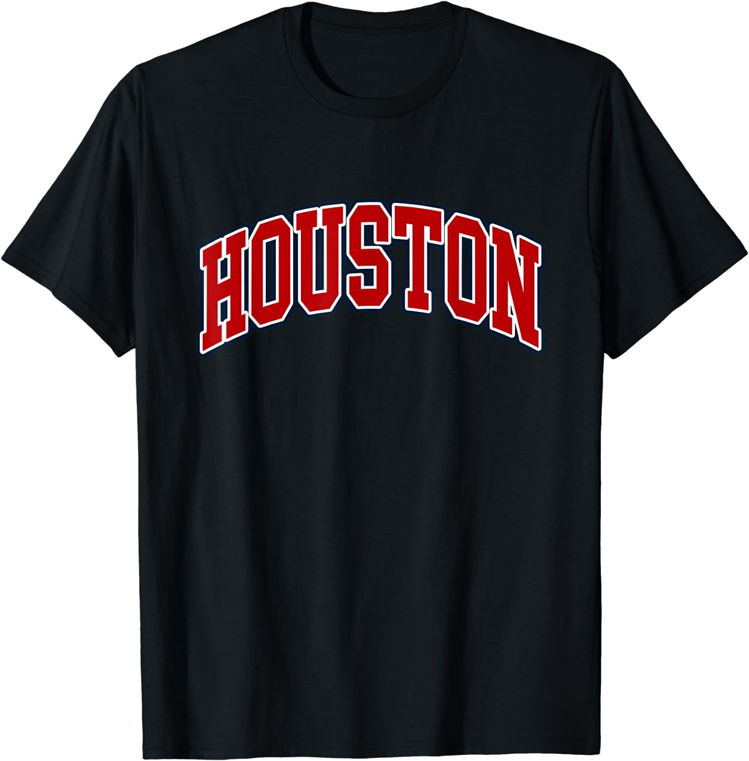 Houston - Texas - Throwback Design - H-Town Classic Funny Creative Graphic T-Shirt - Walmart.com